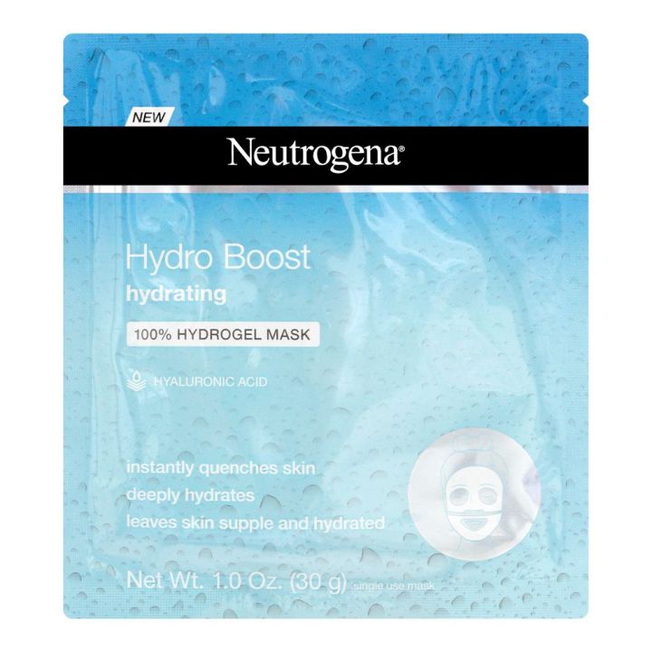 Hydro Boost Hydrating Face Mask with Hyaluronic Acid – 100% Hydrogel ...