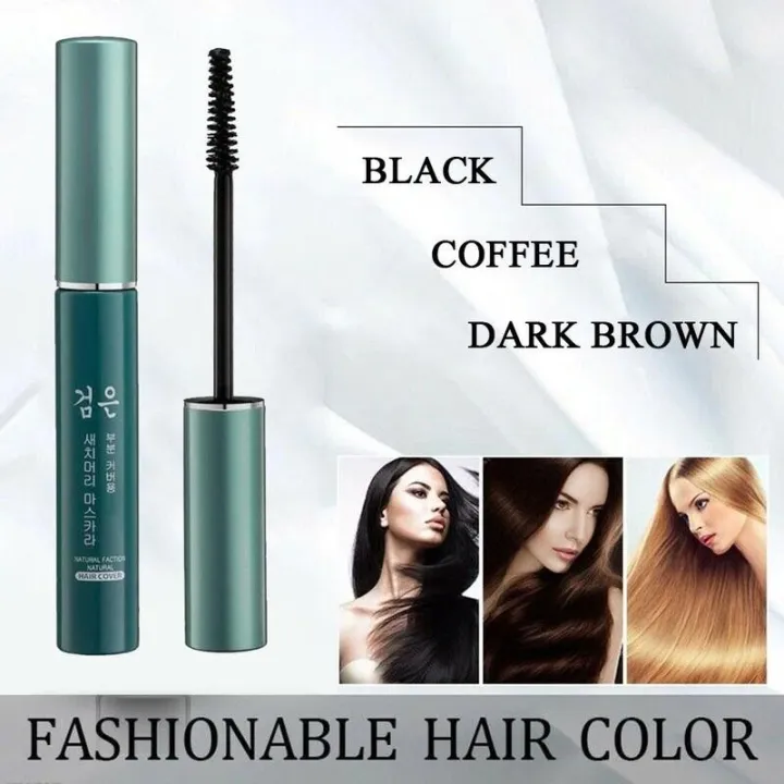 RKcode Temporary Hair Color Brush DIY Hair Color Wax Mascara Dye Cream ...