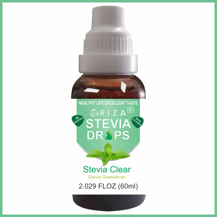 Oriza Stevia Clear Liquid Drops - 60ml | Daraz.pk