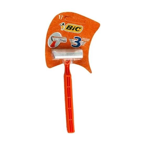 BIC 3 Shaving Razor Triple Blade (Pack of 1, 3, 5 & 10 Razors) - BIC 3 ...