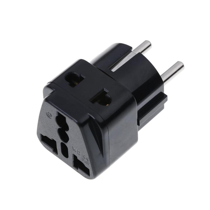 1 to 2 Splitter Germany France 5mm plug to universal UK/US/EU/AU 2/ 3 ...