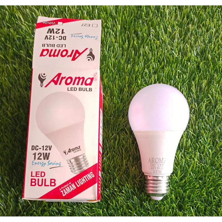 Dc 12 Volt 12 Watt Led Bulb available in e-27 | Daraz.pk