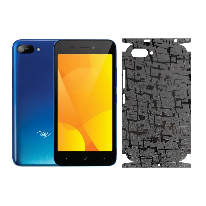 Itel A25 Pro Back Paper 360 China Black Sheet Anti-stain Full Covering ...