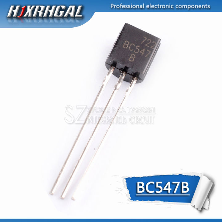 5pcs BC547B TO-92 BC547 TO92 547B triode transistor | Daraz.pk