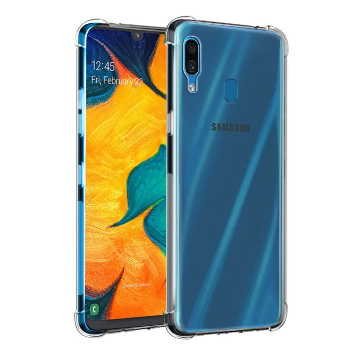 Samsung Galaxy A20 OR A30 transparent soft silicon back cover | Daraz.pk
