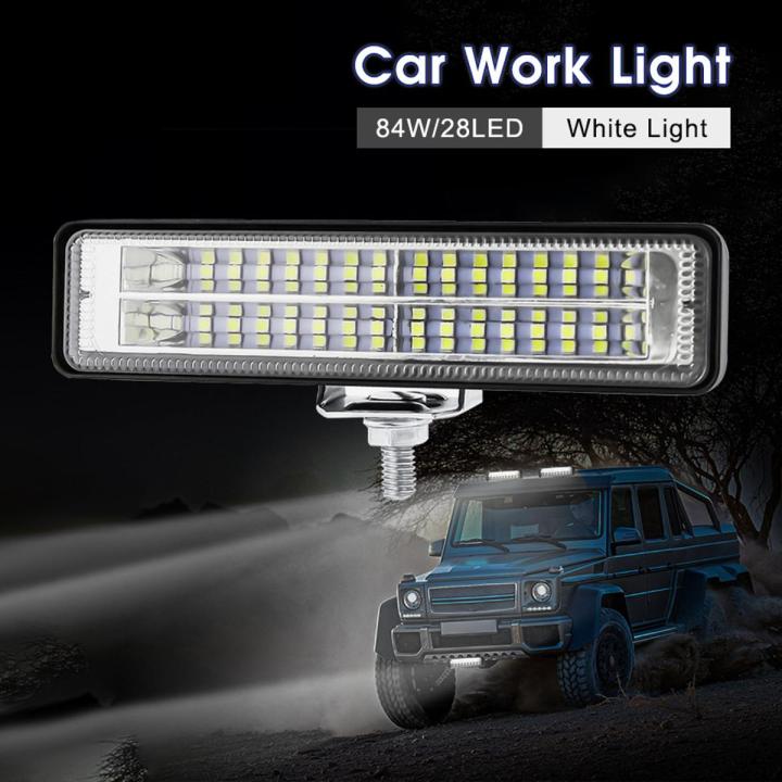 Car Work Light White Color Flood Light 6500K Work Light Fog Lamp ...