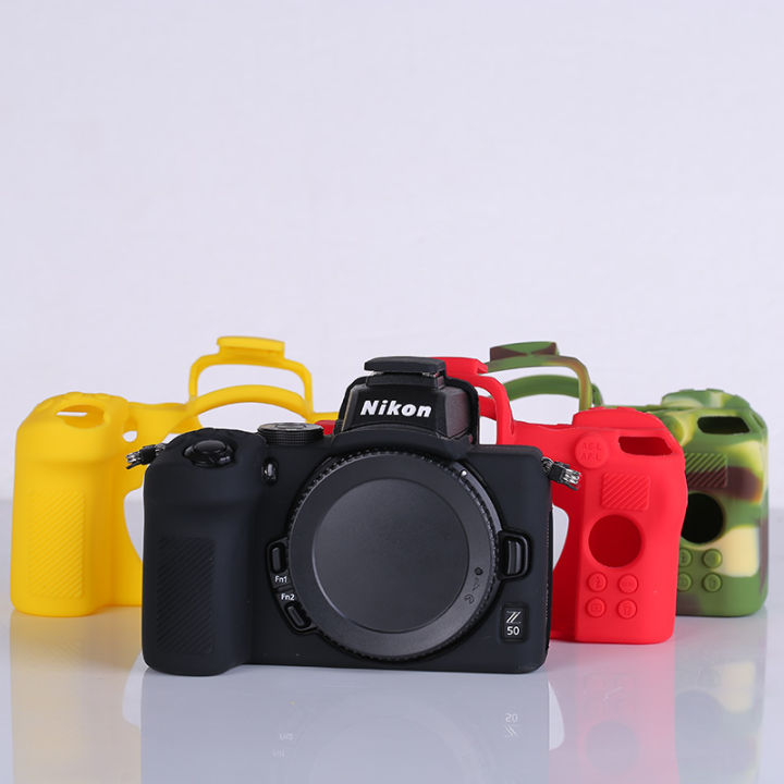 For Nikon Z50 soft Silicone Camera Body Cover for Nikon Z50 scratch ...