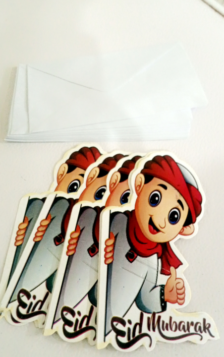 Eid Mubarak Tuck Cards for Kids with Envelopes Tuck Cards Eidi ...