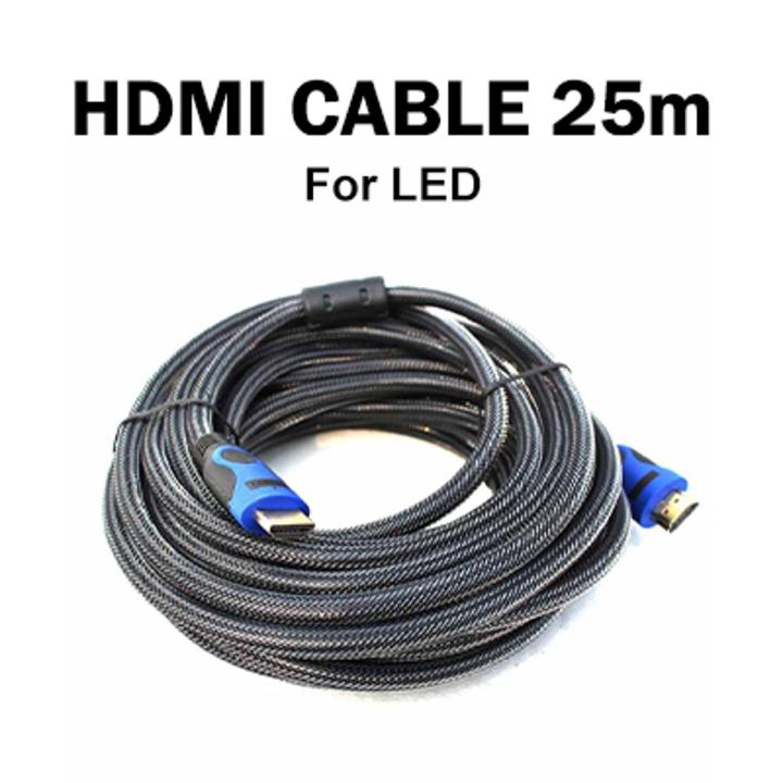 HDMI Cable 25 Meter Full HD High Speed for CCTV Camera, LED | Daraz.pk