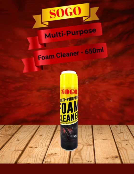 Sogo Multi-Purpose Like Fabric, Carpet, Leather, etc. Foam Cleaner – 650 ml | Daraz.pk