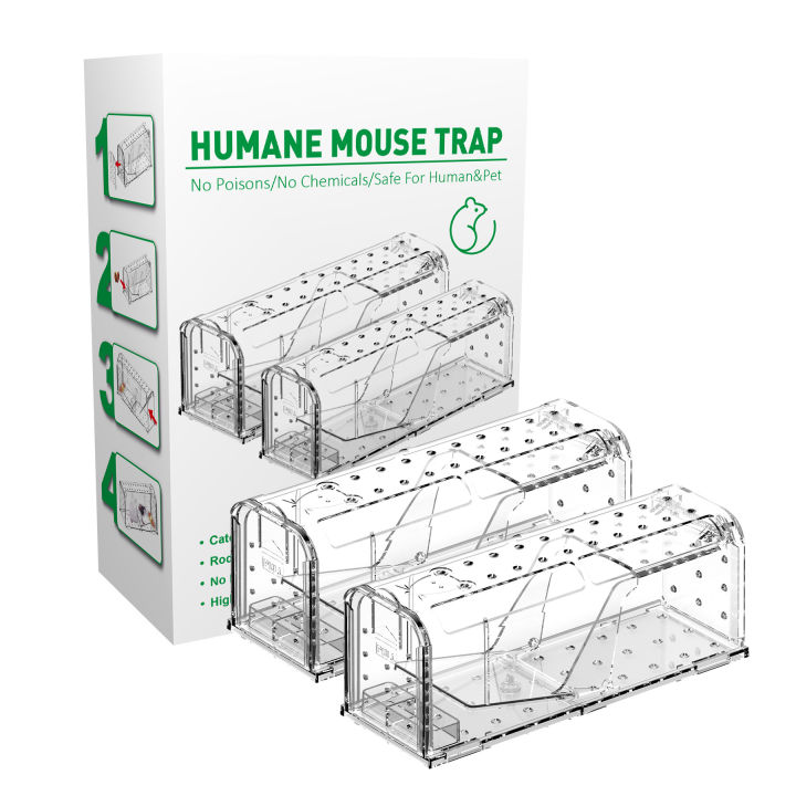 Factory Hot Selling Product Mouse Trap Plastic Rat Trap Cage Mouse ...