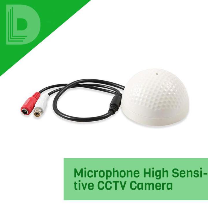 Best Microphone High Sensitive CCTV Camera Sound Audio Pickup Monitor ...