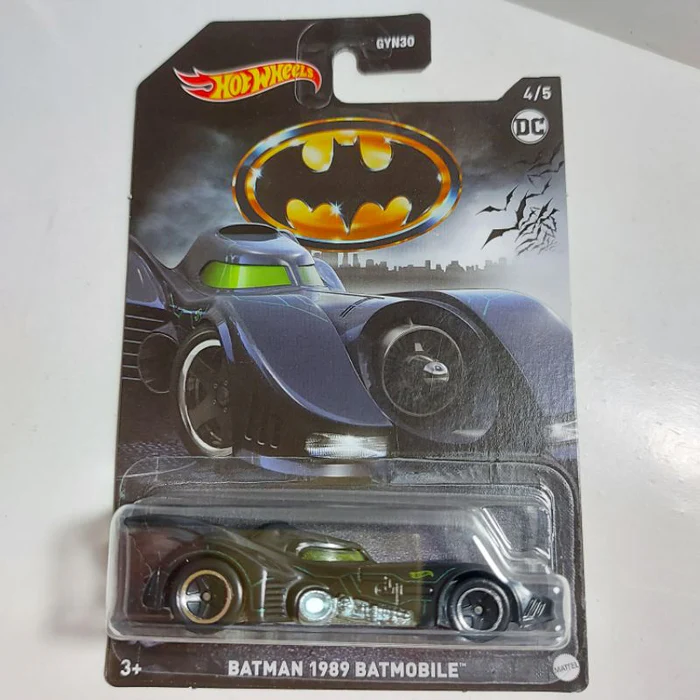 Hot Wheels Batman 1989 Batmobile 1:64 Diecast Original Die-cast Batman ...