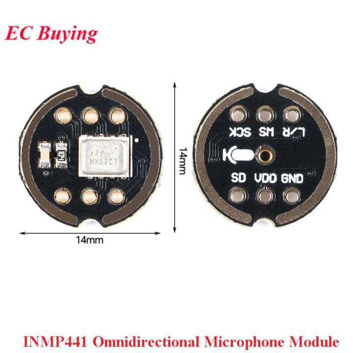Inmp441 Omnidirectional Microphone Module I2s Interface Mems For Esp32