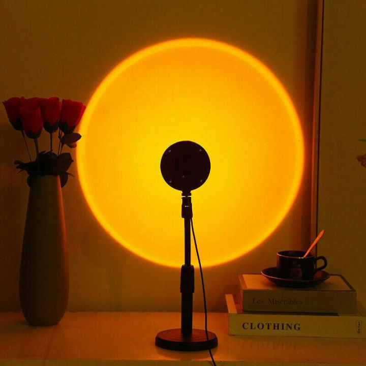 Sunset Lamp Remote Control Sun Set Projection Lamp with 16 Colors ...