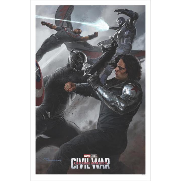 Captain America by the Marvel MCU Multiverse Fan Posters Vinyl Paper ...