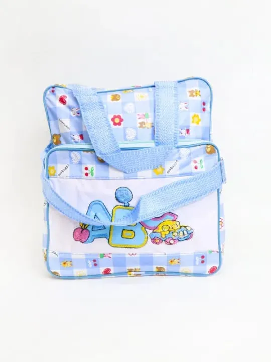 Newborn Baby Diapers Bag ABC Light Blue | Daraz.pk