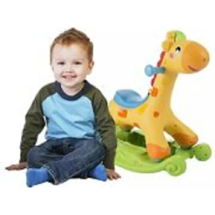 Learning Fun, Rocking Ride on Giraffe Horse Animal | Daraz.pk