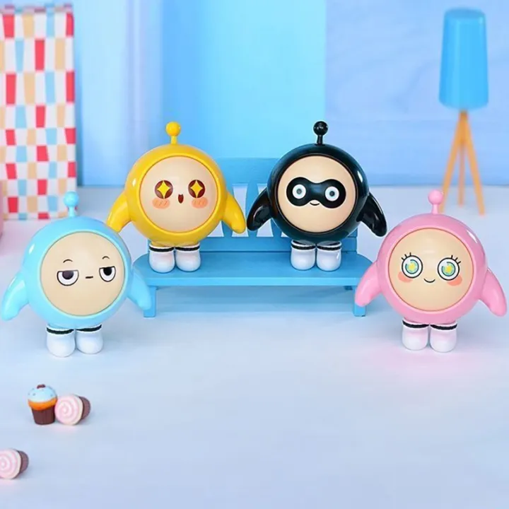 Eggy Party Twisting Egg Black Pink Yellow Blue Green Sliding Face ...