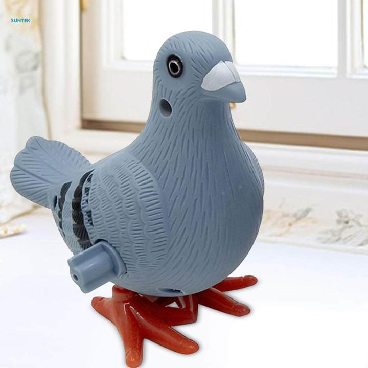 Pigeon Wind Up Toy Jumping Simulation Bird Toy for Children, Boys Girls ...