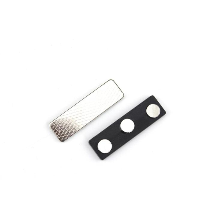 Magnetic Snap Buckle Name Badges Name Tags Id Holder Backing Attachment ...