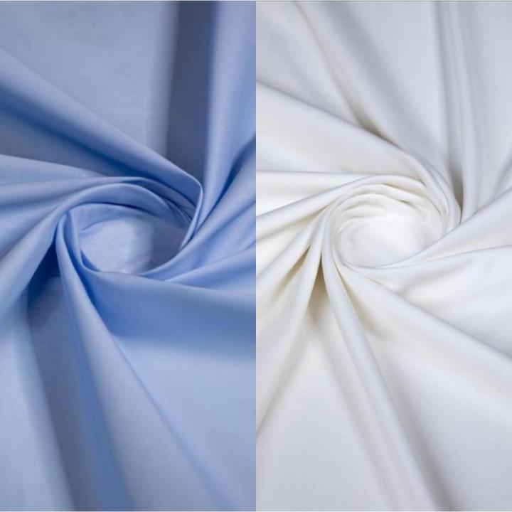 Pack Of 2 (Sky Blue, Off White)Suits Of Washing Wear Unstitched Fabric ...