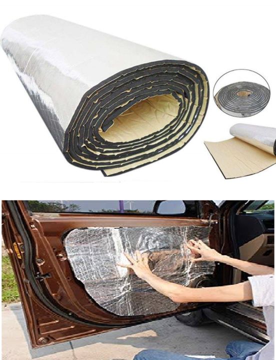 Car Sound Damping & Heat Proofing Sheet For Doors 4 x 4 = 16 Square ...