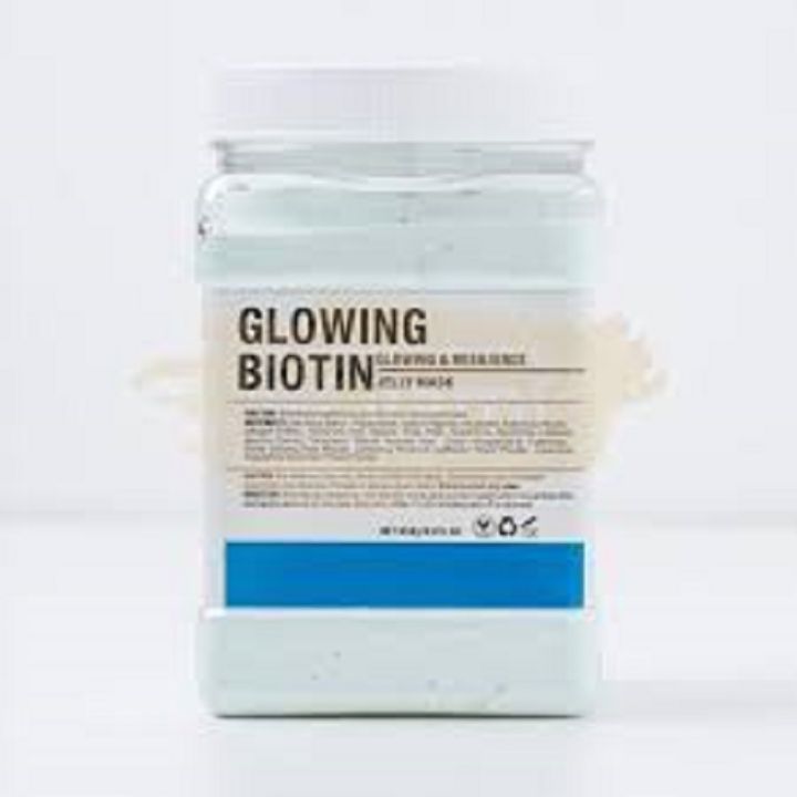 Glowing Biotin Glowing and Resilience Jelly Mask 650gm | Daraz.pk