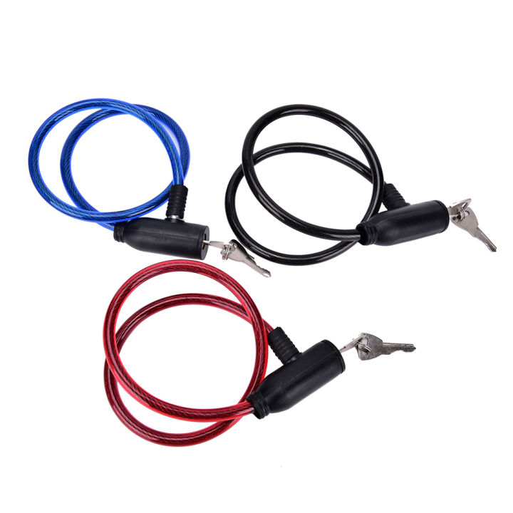 Universal Steel Wire Lock – Anti-Theft Cable for Cycle, Bike, Scooter ...