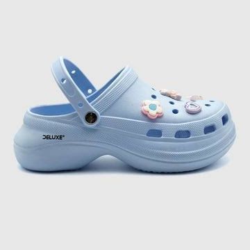 Light weight Crocs with Thick sole for women | Deluxe shoes crocs for ...