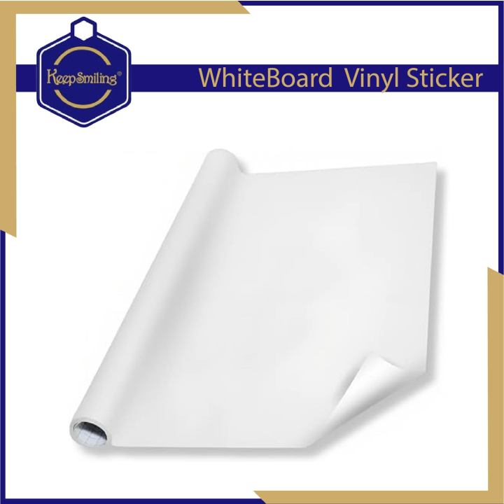 Keep Smiling Dry Erase Whiteboard Sticker Vinyl Sticker, Self-adhesive ...