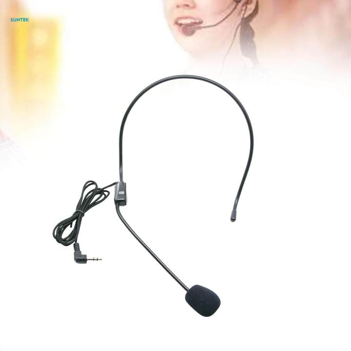 Microphone Headset Headworn Headband Multi Use Head Wear Mic for Stage ...
