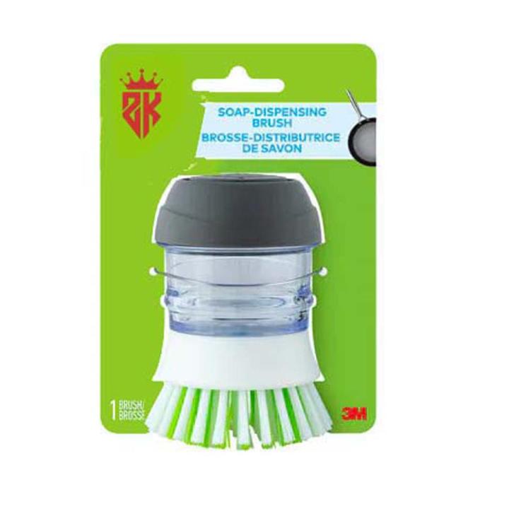 Zk Cleaning Brush with Soap Dispensing for Sink, Dish Washing, Kitchen ...