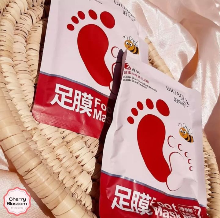 Bioaqua Honey Foot Mask | Daraz.pk