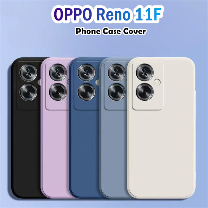 OPPO Reno 11F Silicone Full Cover Phone Case Anti-Drop Protective Case ...