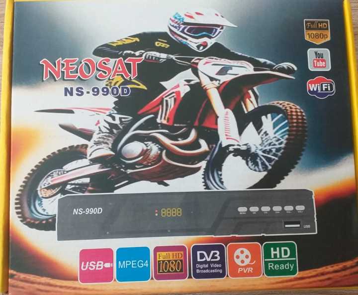 NEOSAT NS-990D Full HD Digital Satellite TV Receiver | Full HD Wi-Fi TV ...