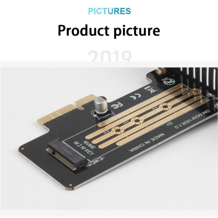 BlingStone NVME to PCI—E M2 M KEY NVME ultra-high speed SSD to PCI—E 3 ...