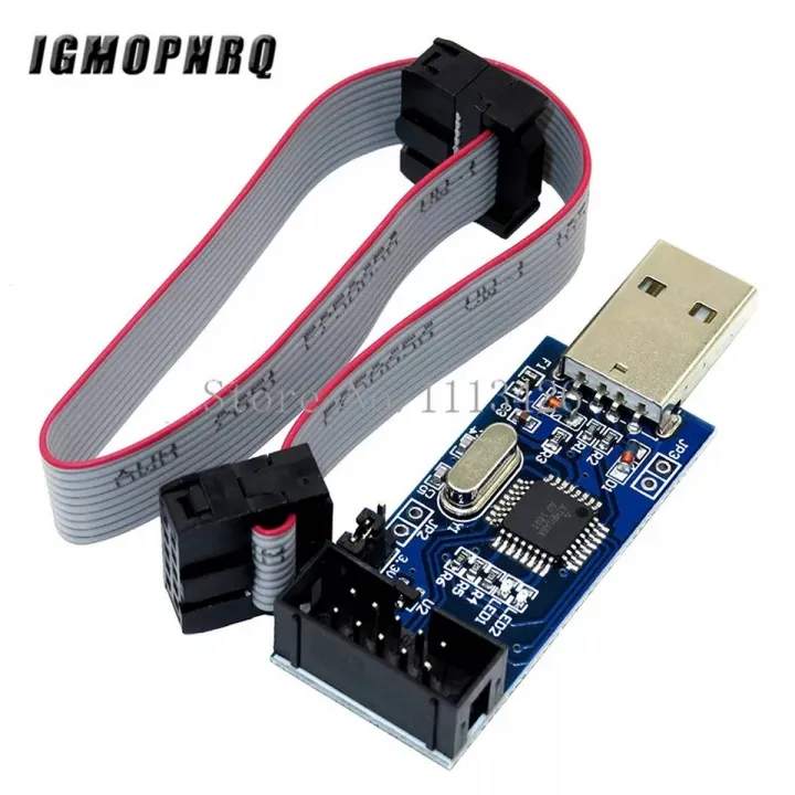 10Pin To 6 Pin Adapter Board + UsbAsp UsbIsp Avr Programmer Usb ...