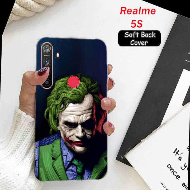 Realme_5S Mobile Cover - Joker Star Case Cover | Daraz.pk