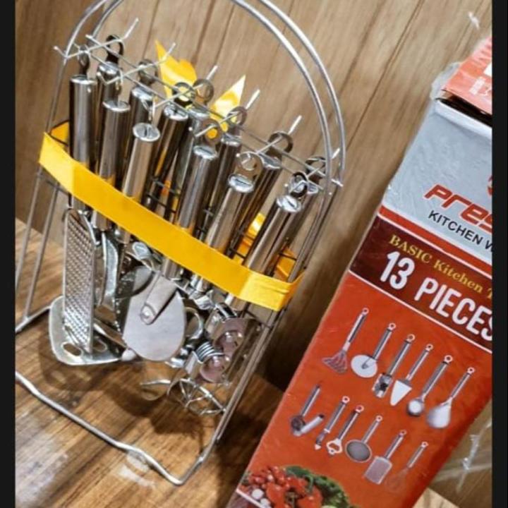 13 Piece Kitchen Utensil Set Gift Pack Premium Quality Cooking Tools ...