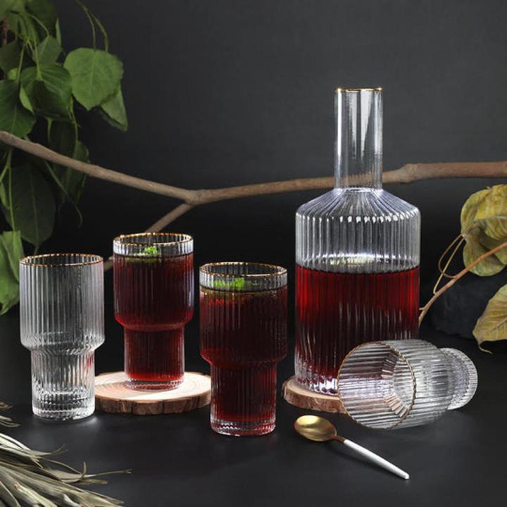 Jug and Glass Water Sets of 5- Drinkware Fancy water Set - Vertical ...