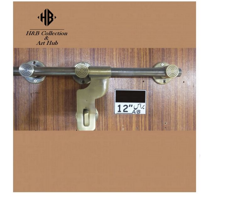 wooden door Brass Aldrop (Brass Arl) kundi | Daraz.pk