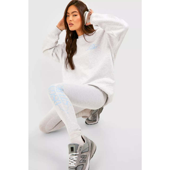 DSGN STUDIO Oversized Logo Sweatshirt | Daraz.pk