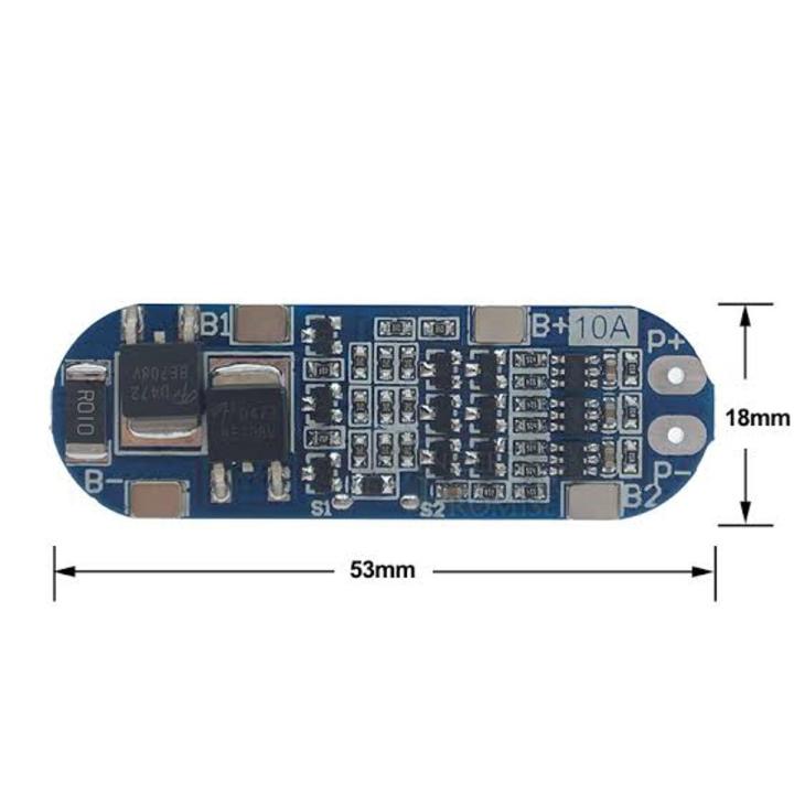 3S 10A 11.1V 12V 12.6V Lithium Battery Charger Protection Board Module ...