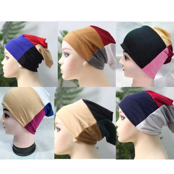 Pack of 1 Muslim Hijab Cap - Soft and Comfortable Inner Scarf ...