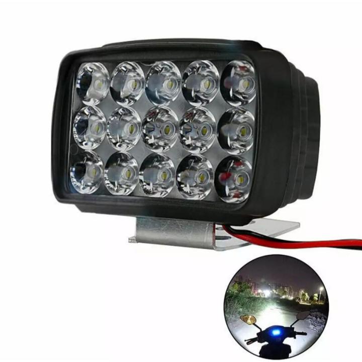 15led Motorcycle LED 12V Spot Head Light Working Lamp DRL | Daraz.pk