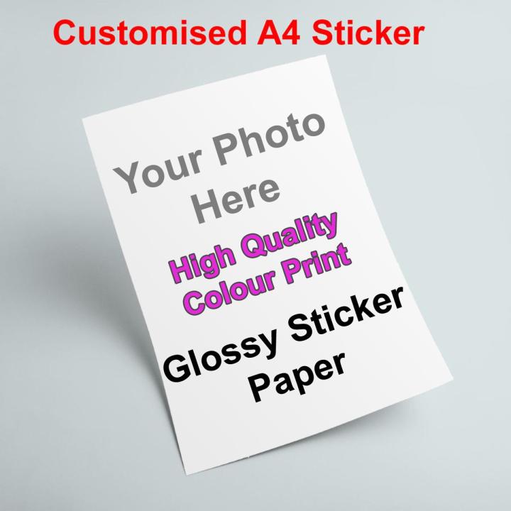 Sticker Print your own Photo. Customized image stickers | Daraz.pk