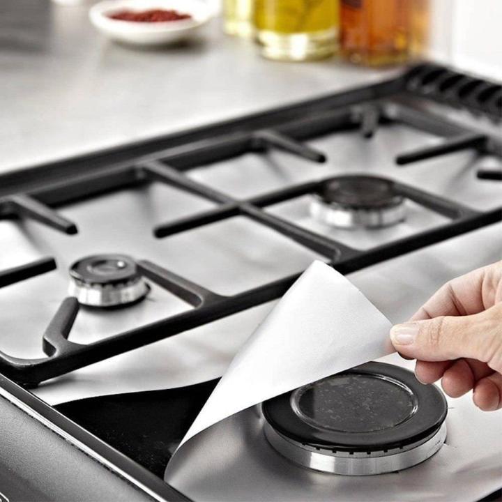 1Pc Gas Hob Range Protectors - Non-Stick Reusable Cooker Protector ...