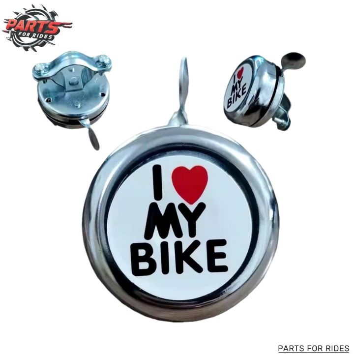 Cycle Bell I Love My Bike Cycle Bell | Chrome Bell For Bicycle I full ...