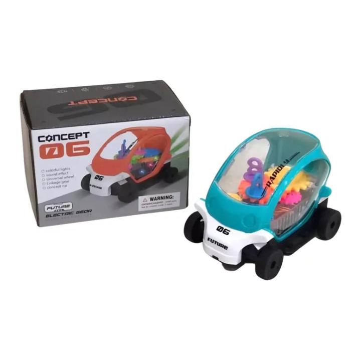 Toy car concept model (06) with lighting | Daraz.pk